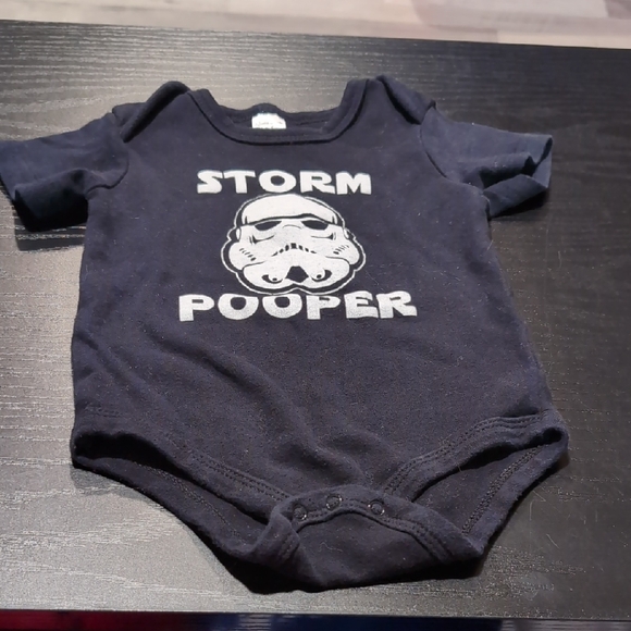 Nursery Decals and More | One Pieces | Storm Pooper Black Bodysuit ...